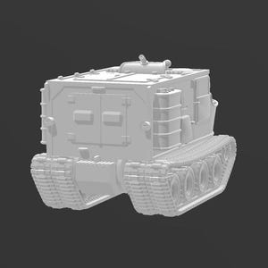 M76 Otter – 3D Printed U.S. Army Amphibious Reconnaissance Vehicle ...