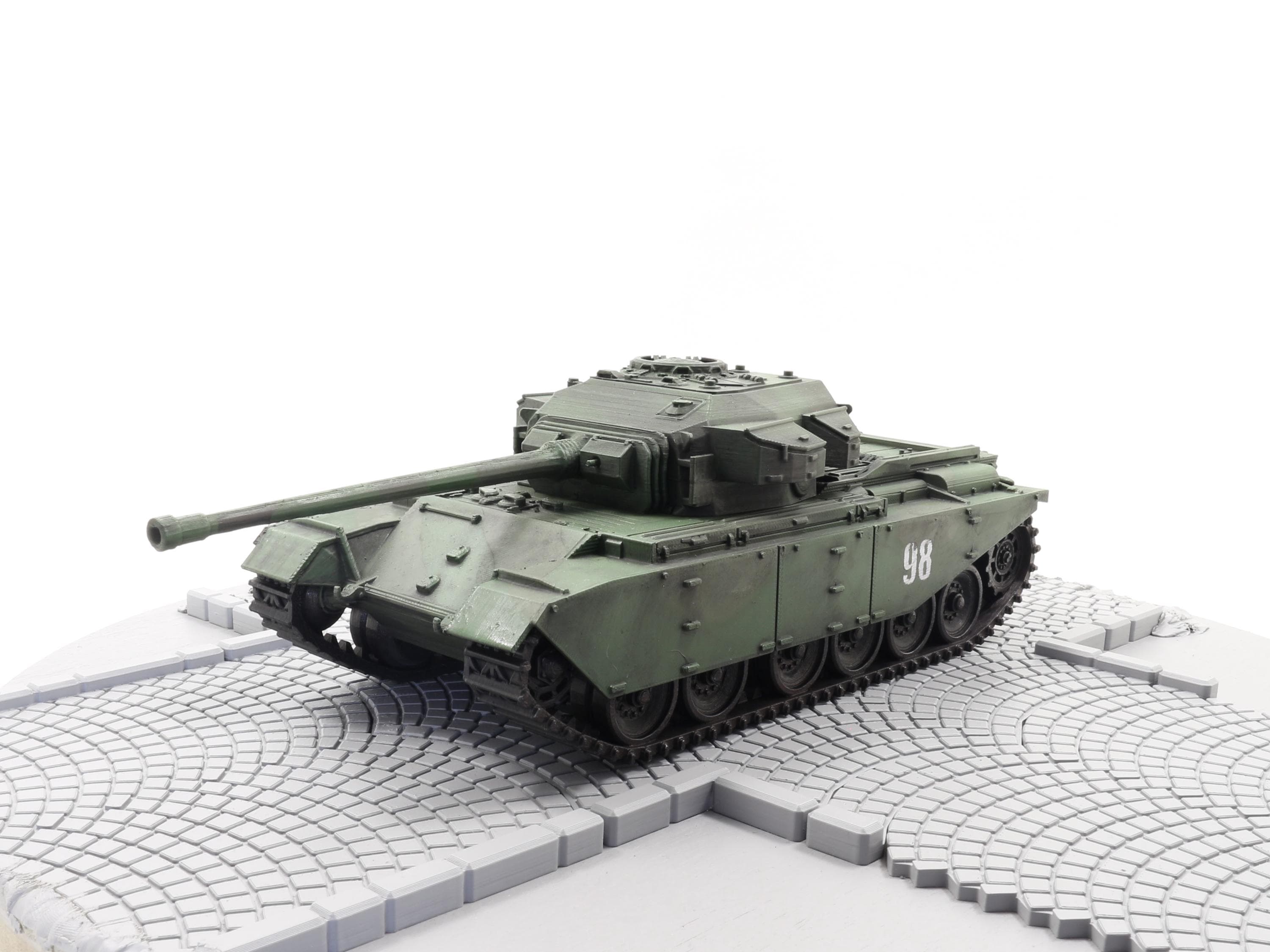 Centurion Tank Model - 1/35 Scale, 3D Printed, and Painted - Etsy