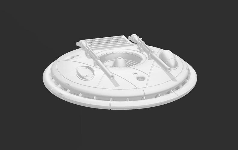 Avrocar [US] – Cold War – 3D Printed Model Kit - Etsy