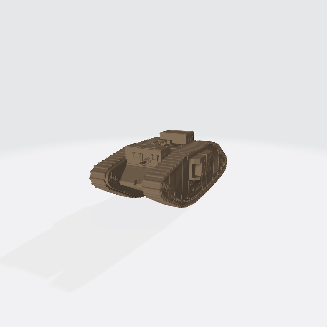 Mark V Female [UK] – WWI – 3D Printed Model Kit - Etsy