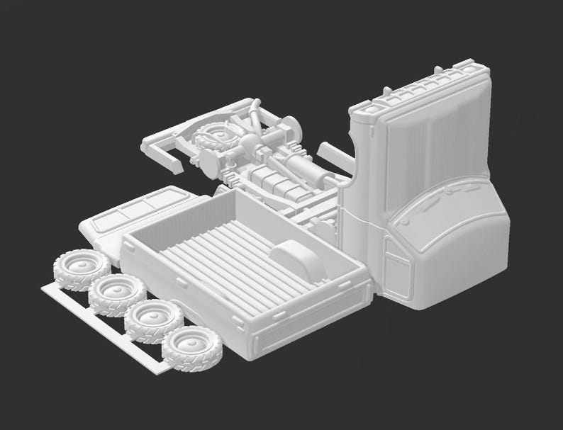 Ford F-150 Pickup (1970s) [US] – Postwar – 3D Printed Model Kit - Etsy