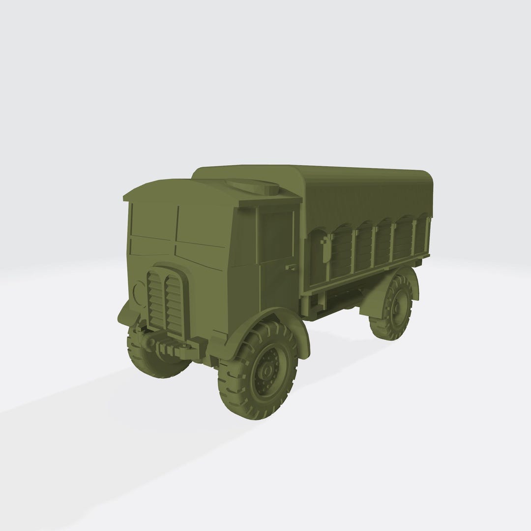 AEC Matador British Artillery Tractor - 3D Printed Model Kit - Etsy