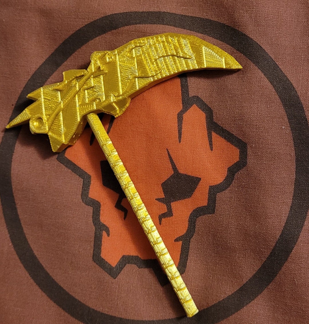 Ninjago Cole's Elemental Scythe of Quakes 3D Printed Miniature - Etsy UK