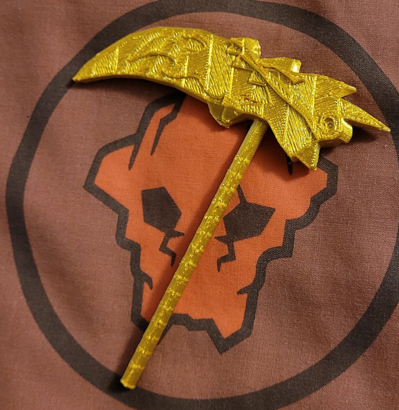 Ninjago Cole's Elemental Scythe of Quakes 3D Printed Miniature - Etsy UK