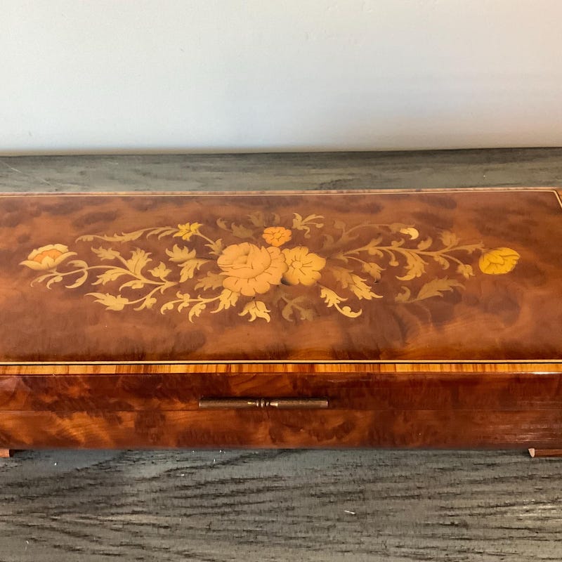 Vintage reuge music box italy - Etsy Italia
