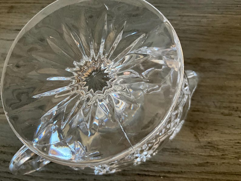 Vintage Crystal Gravy or Syrup Server Shannon Goldinger From Ireland - Etsy