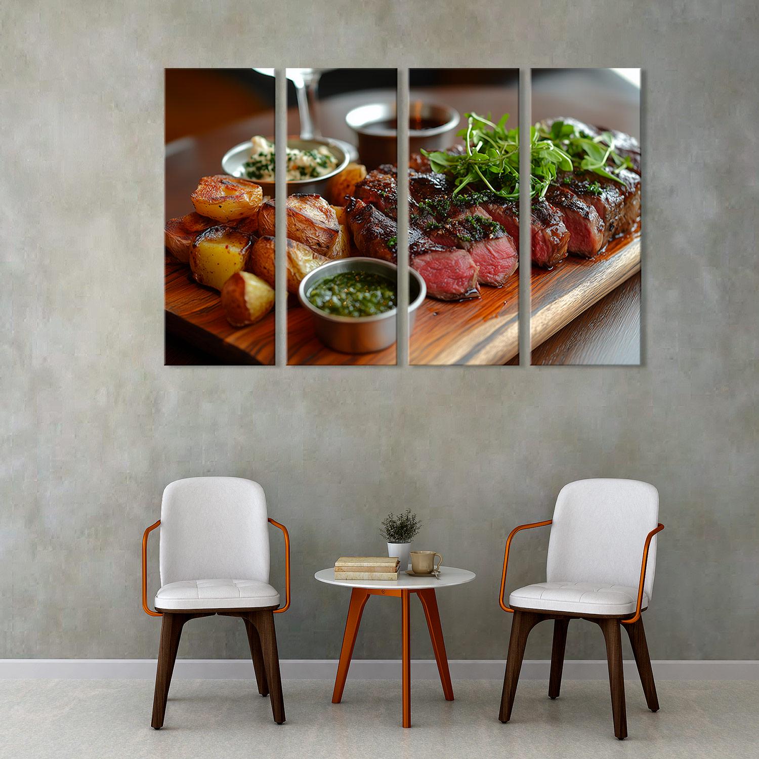 American Steak Wall Art for Restaurants & Kitchens - Etsy