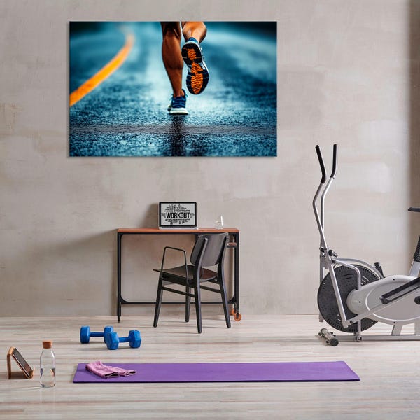 Running Road Art - Etsy