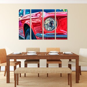 Vintage Red Car Front End, Vintage, Car, Front, Red, Classic, Retro ...