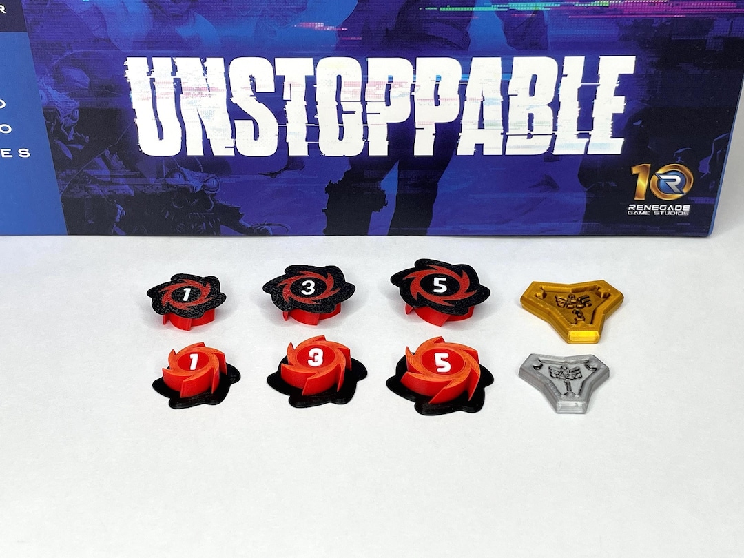 Upgraded Tokens for Unstoppable Board Game - Etsy