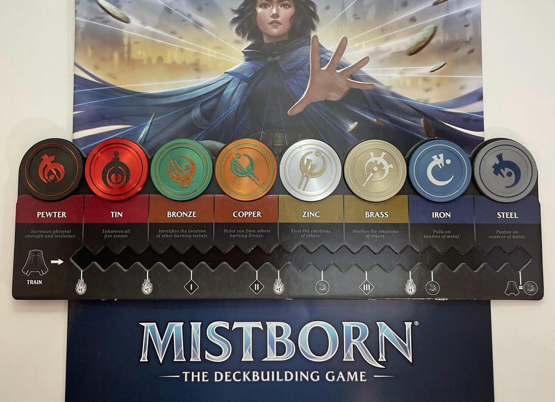 Weighted Coins for Mistborn: the Deckbuilding Game - Etsy Canada