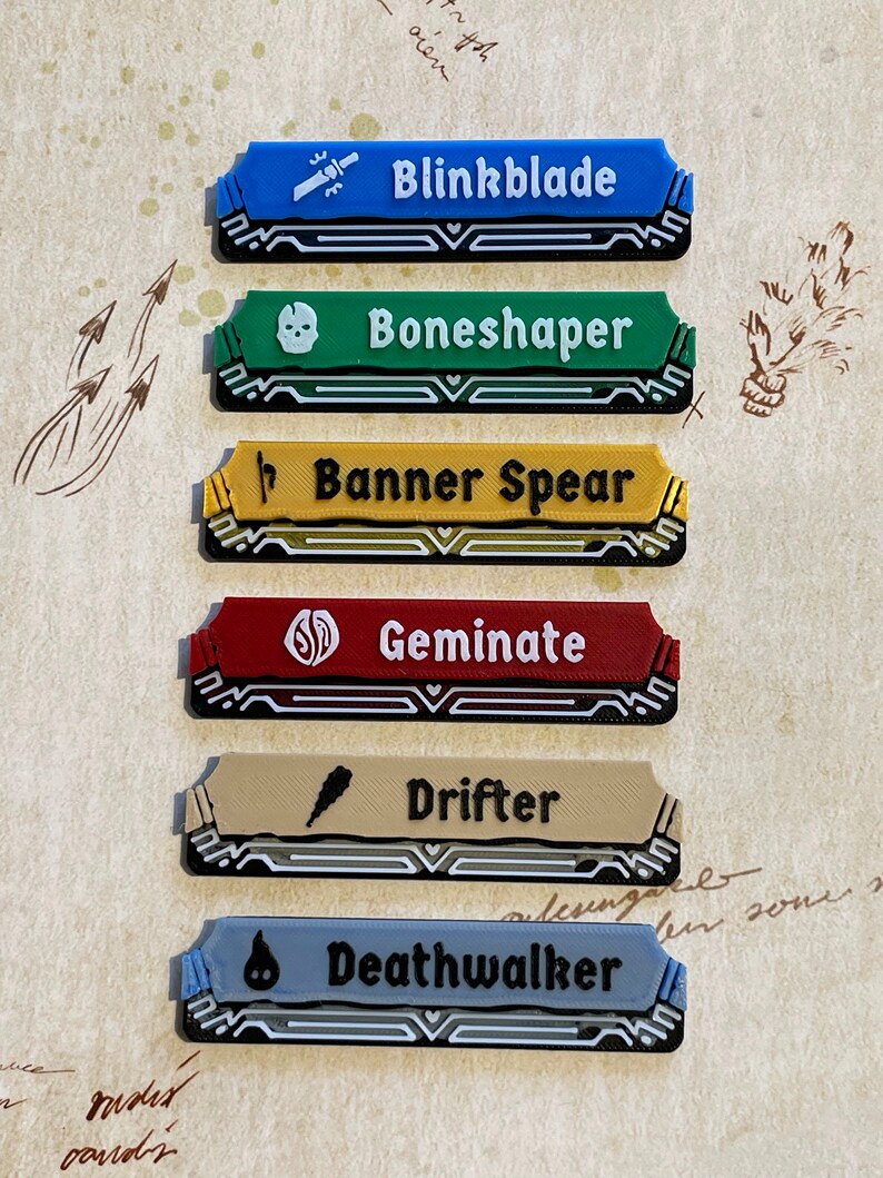 Frosthaven Initiative Tokens - Etsy