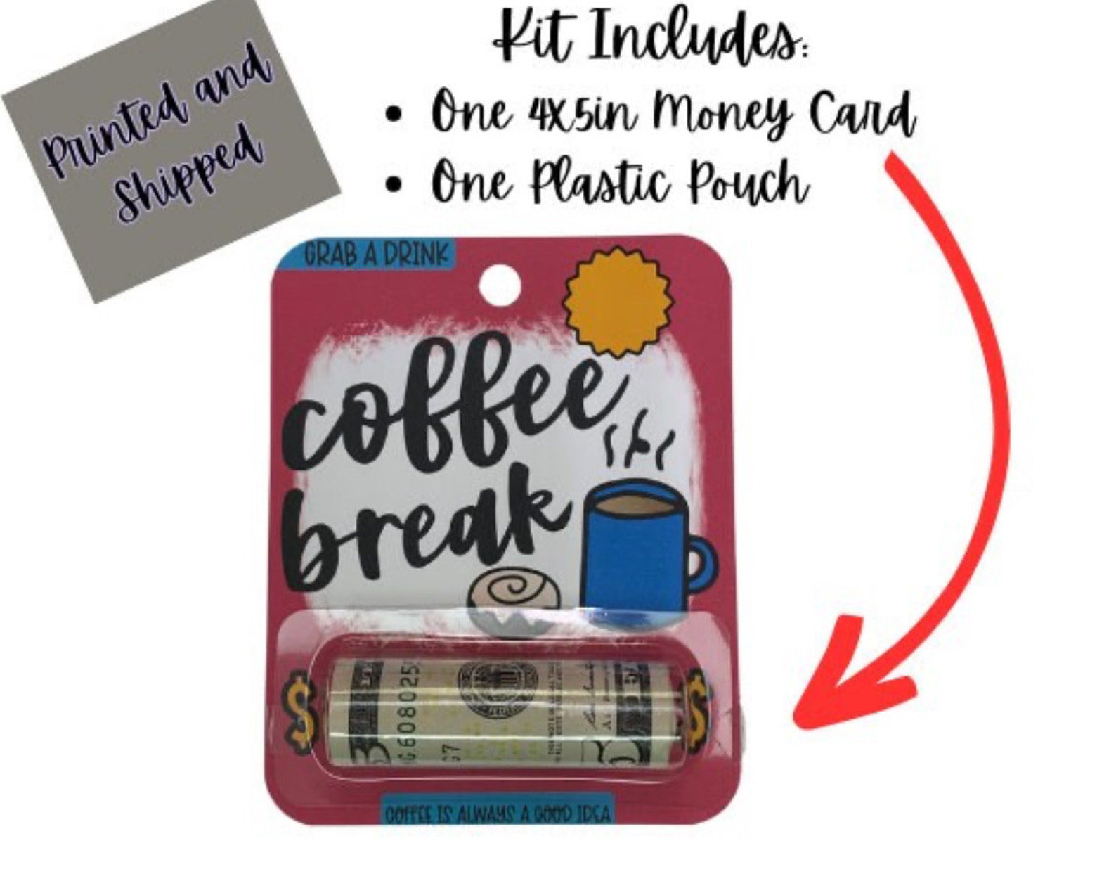 There's No Need to Be Grumpy Money Gift Card | Coffee Lovers ...