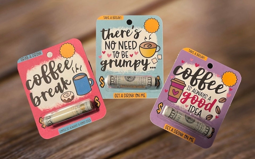 There's No Need to Be Grumpy Money Gift Card | Coffee Lovers ...