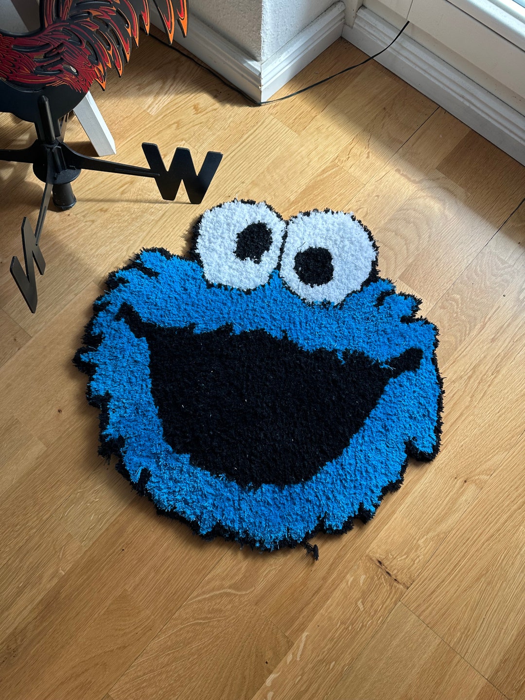 Elmo Sesame Street Sesamestreet Design Rug Handmade Unique Tufting Rug ...