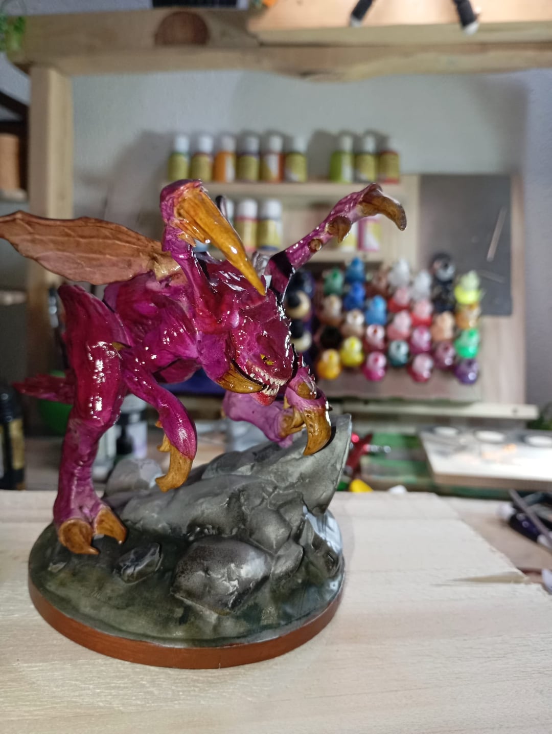 Zergling Starcraft Hand Painted 3d Printed Resin Figure - Etsy