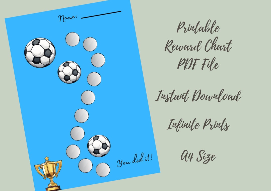 Reward Chart, Toddler Reward Chart, Reward Chart Printable, Kids ...