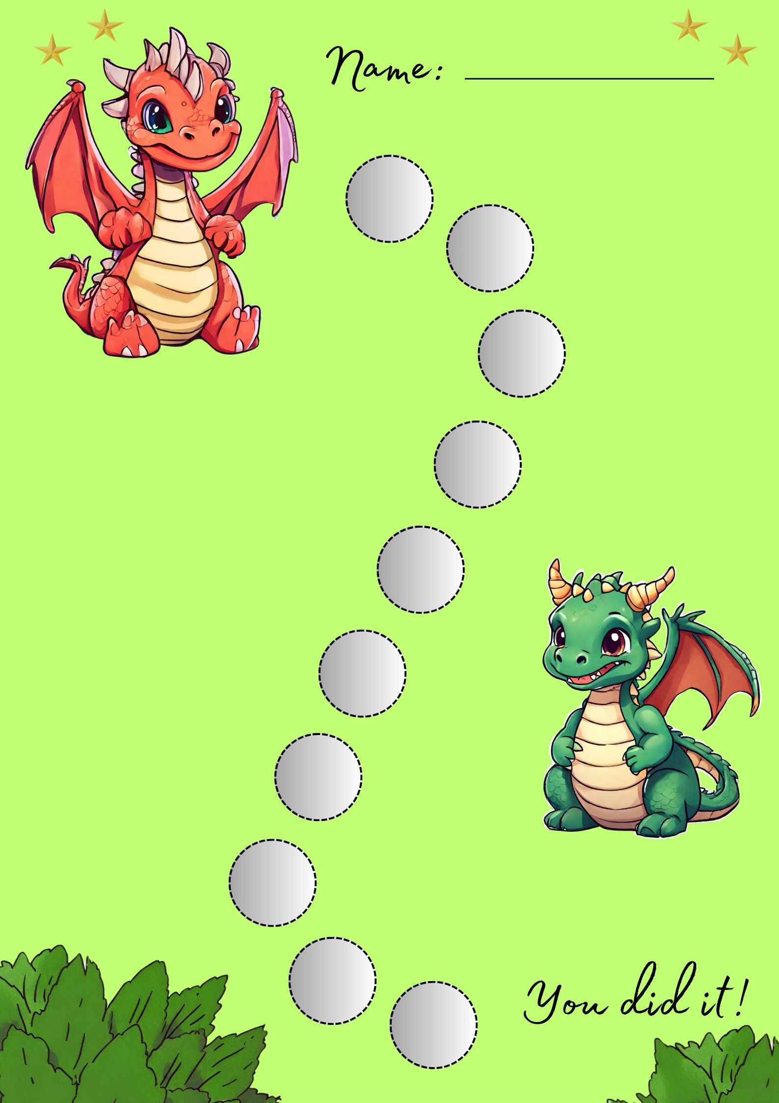 Reward Chart, Toddler Reward Chart, Reward Chart Printable, Kids ...