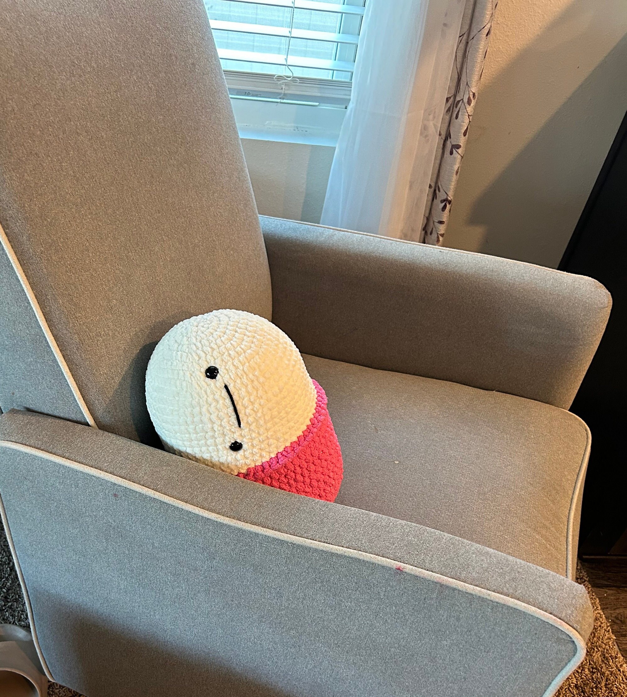 Jumbo Handmade Chill Pill Crochet Plush - Etsy