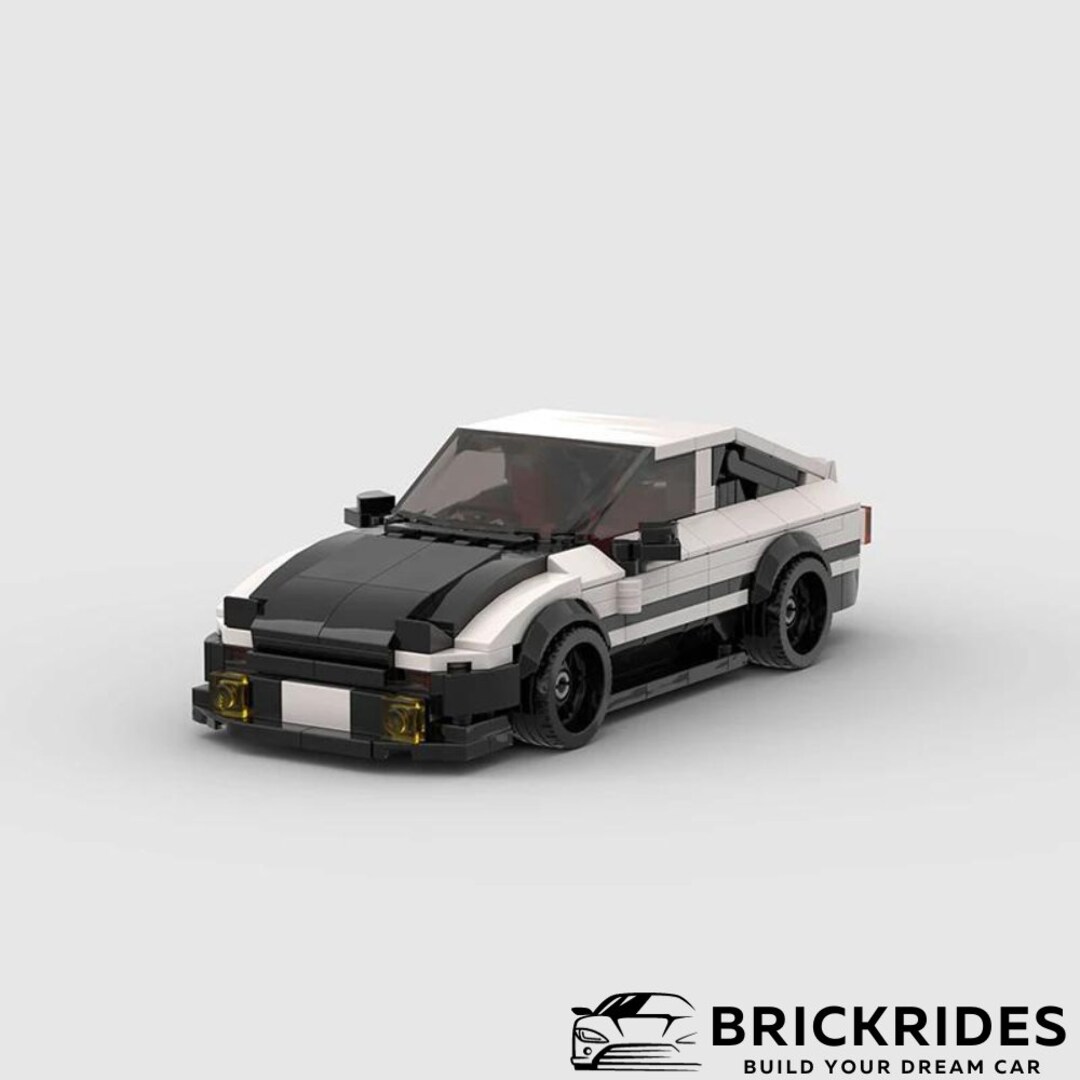 Buildable Toyota AE86 Brick Car Lego Compatible Building Blocks MOC Set ...