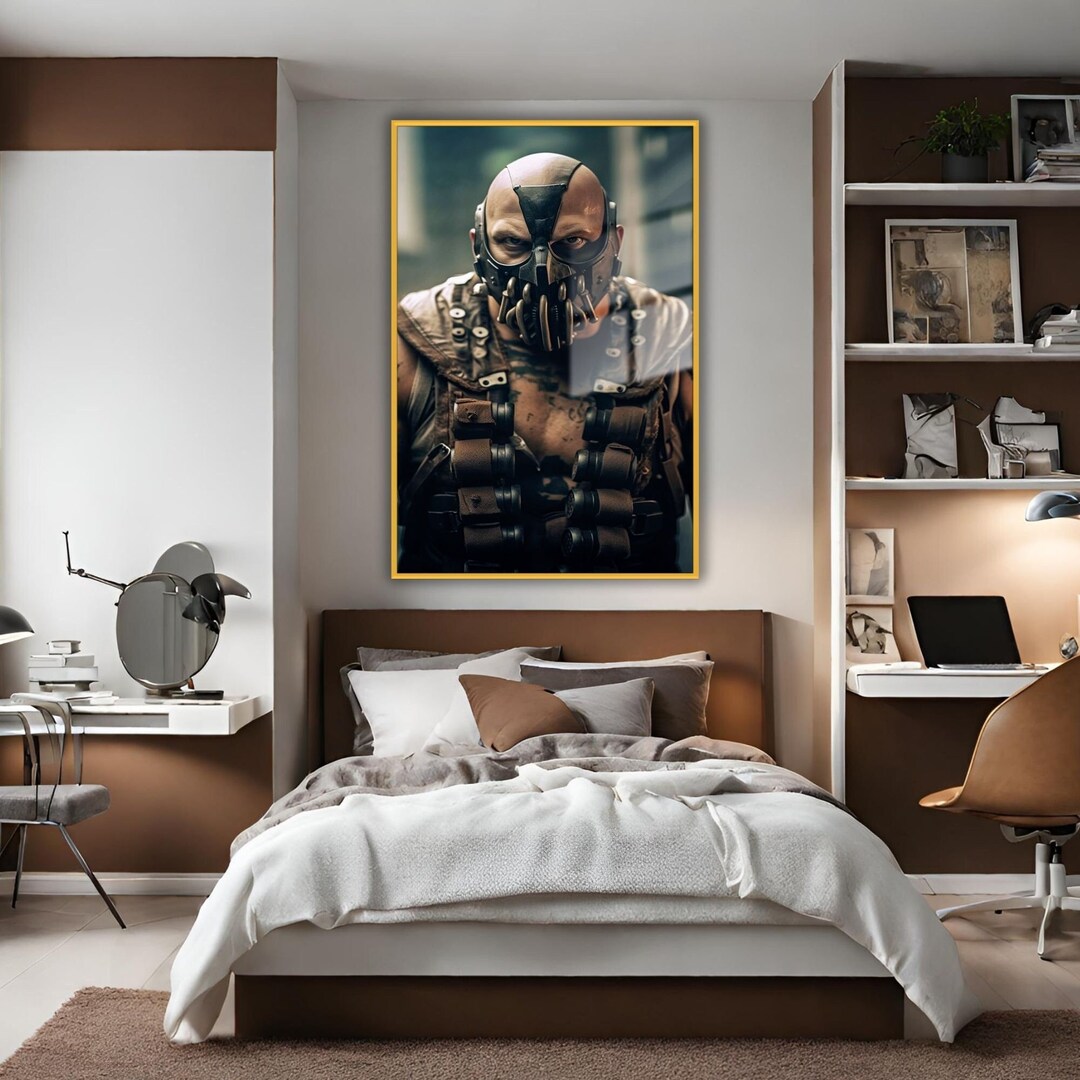 High Quality Printed Painting on Tempered Glass With Metal Frame and ...