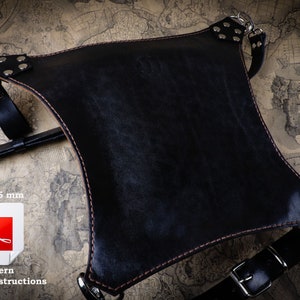 DIY Leather Biker Bag Craft Your Own Stylish Men's Motorcycle Bag - Etsy