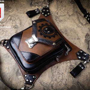 DIY Leather Biker Bag Craft Your Own Stylish Men's Motorcycle Bag - Etsy