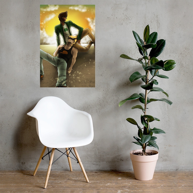 Dirk and Jake Homestuck - Poster - Etsy