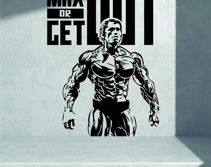 Graphic Design Arnold for Motivation Gym and for Printing on T-shirts ...