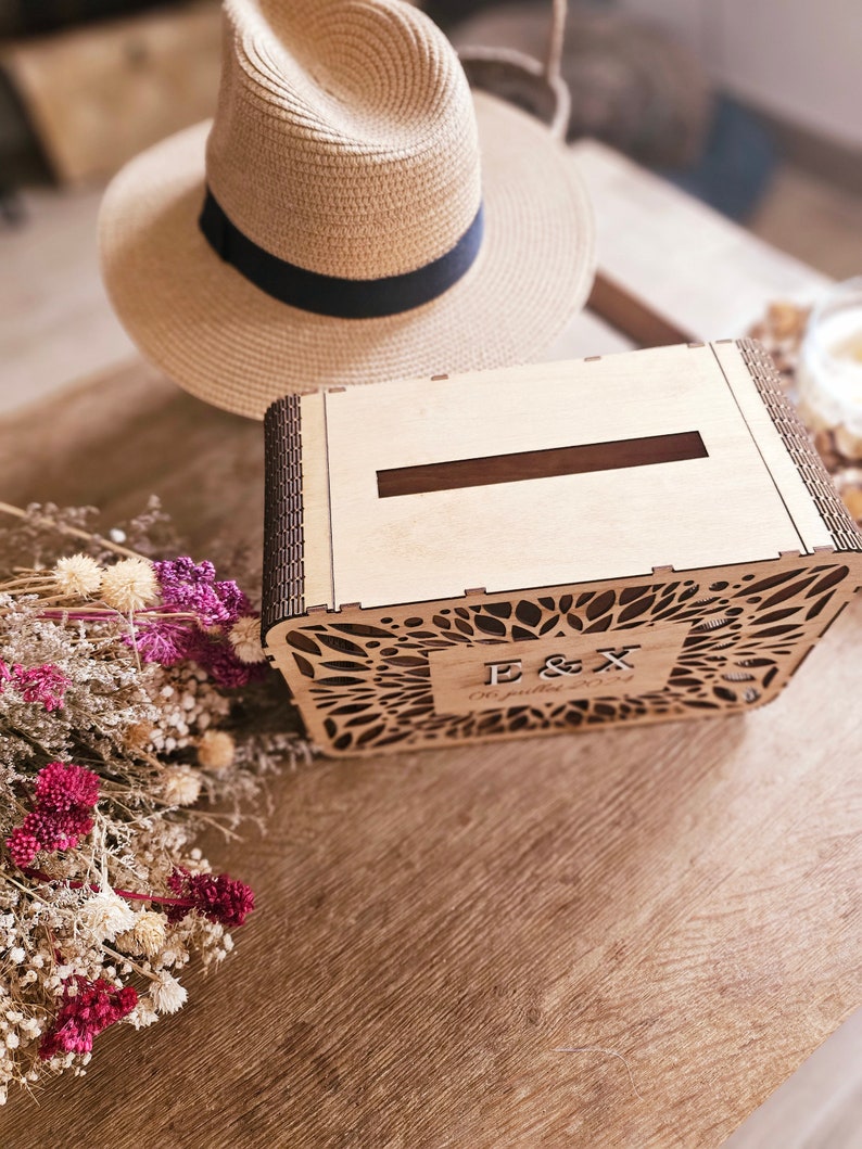 Wedding Urn, Wooden Envelope Box - Etsy