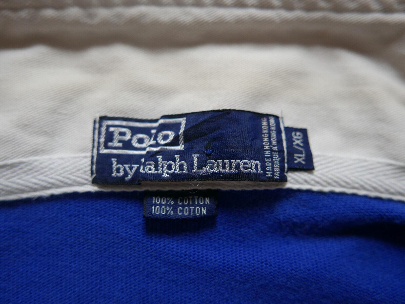 Polo Ralph Lauren Shirt Color Block Sport Patch RARE Vintage Lo Life ...