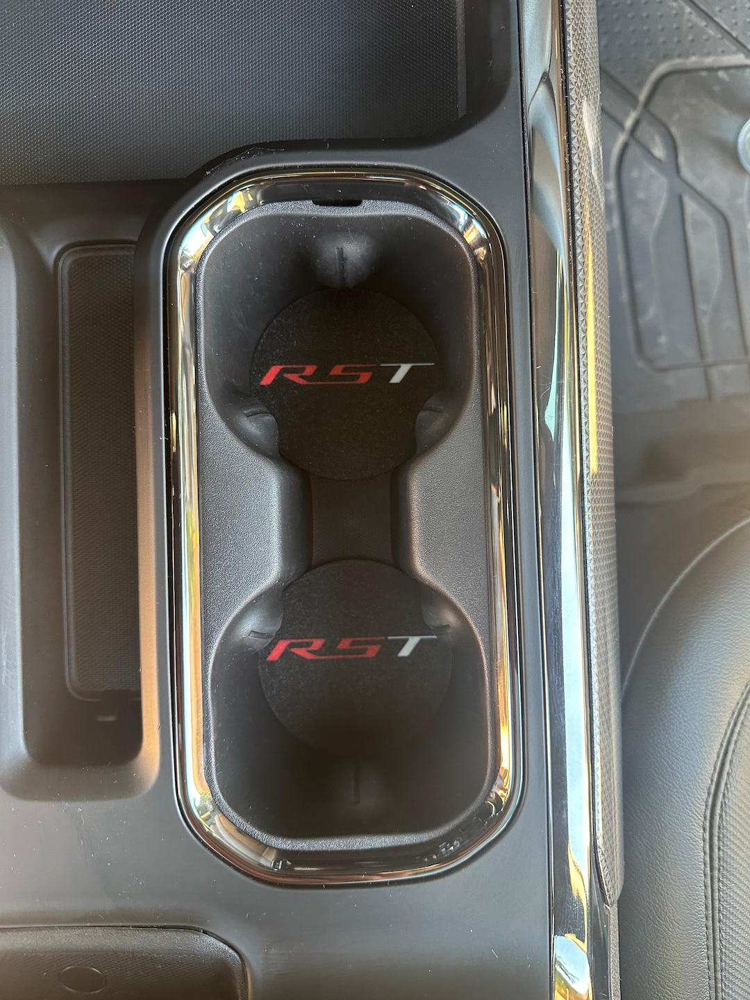 Chevy Exclusive Silverado RST Upgrade Package Cup Holder Inserts Badge ...