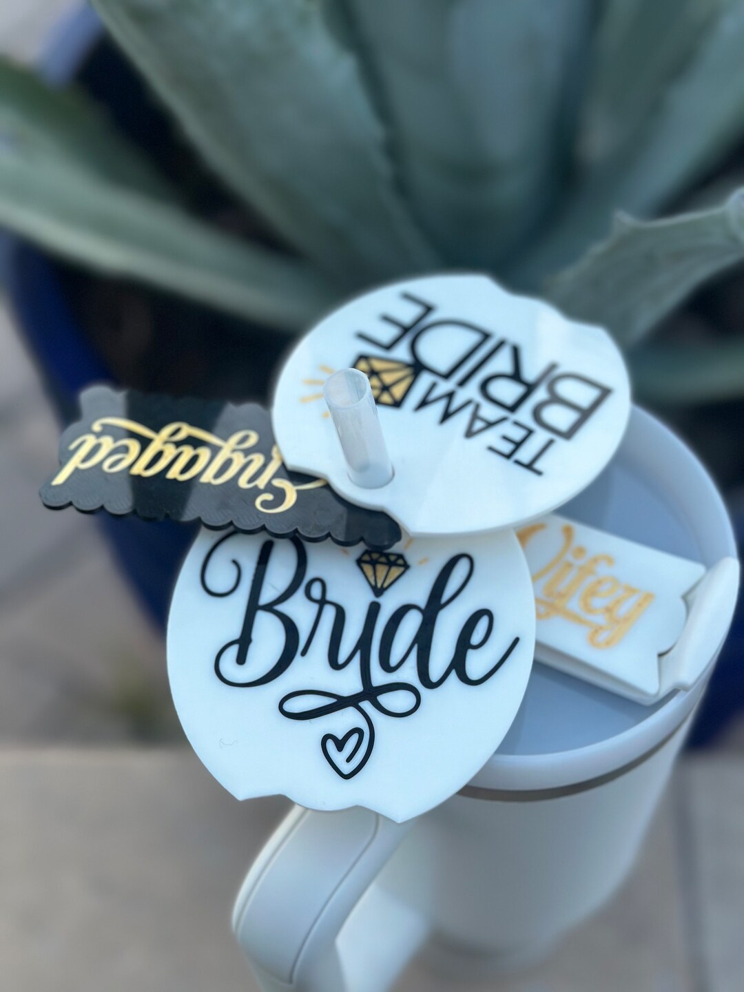 Stanley Tumbler Topper Weddin G Personal Quencher Tumbler Cup Lid 20 30 ...