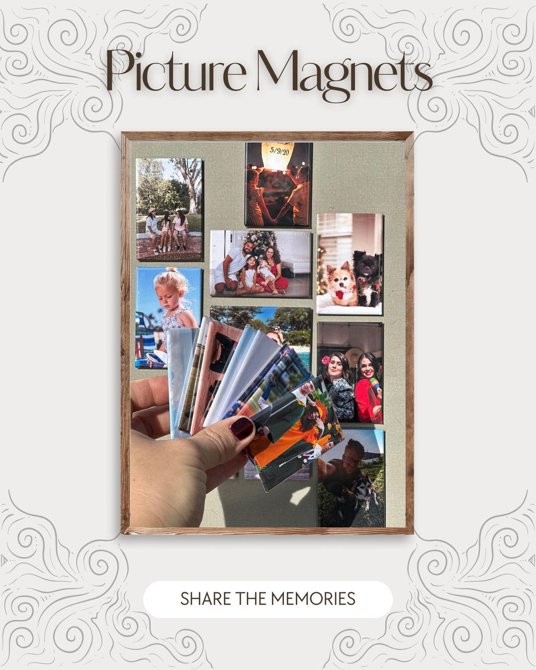Custom School Photo Magnets | Personalized Picture Magnets for Lockers ...