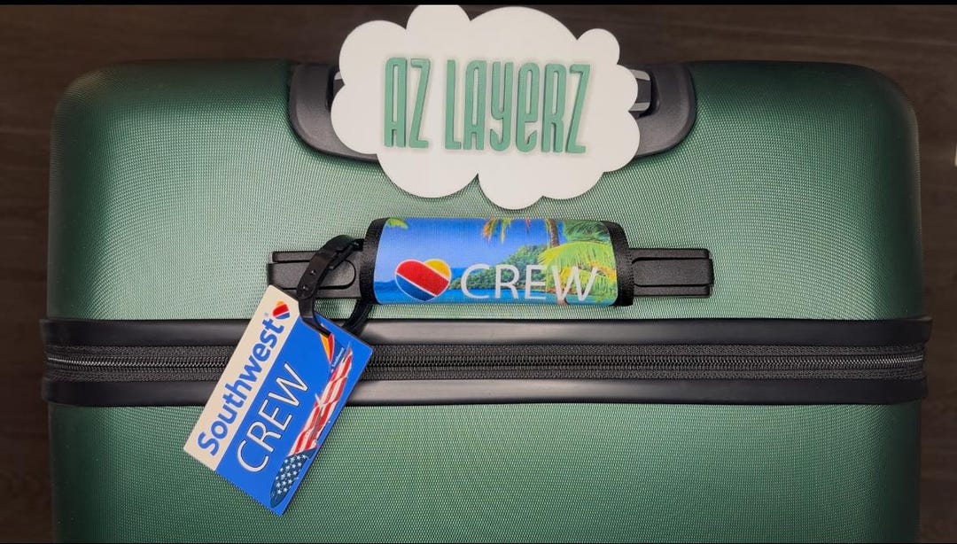 Custom Luggage Tags and Wraps - Southwest Airlines Crew Tech Ops ...