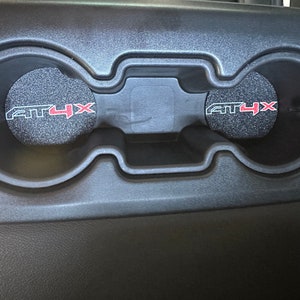 GMC Exclusive Sierra AT4 AT4X Upgrade Package Cup Holder Inserts Badge ...