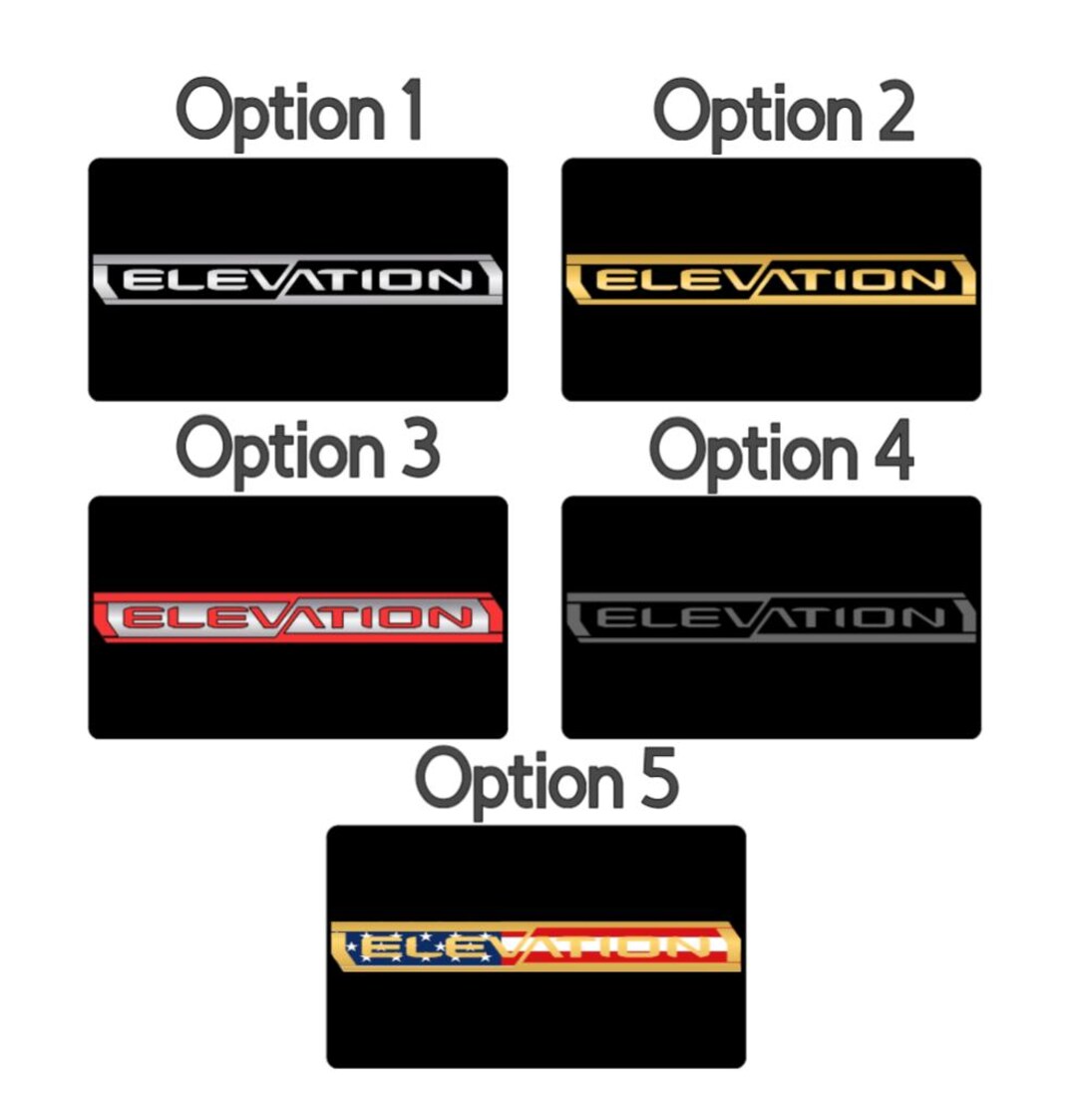 GMC Elevation Decal for Truck Enthusiasts Sleek Design Blocks the ...