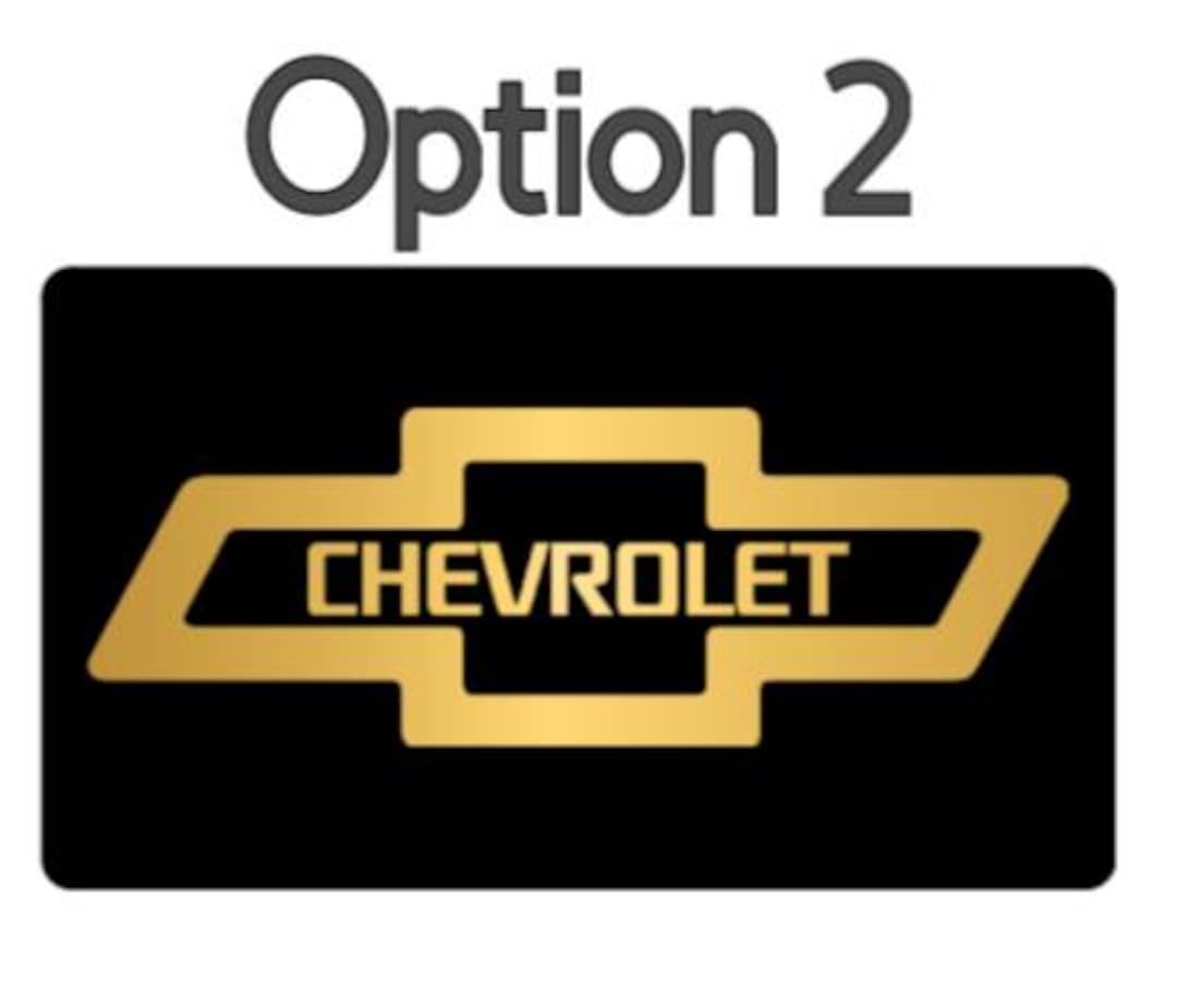 Chevy Bowtie Decal for Enthusiasts Sleek Black/red Design Blocks the Safety Sticker on the Visor ...
