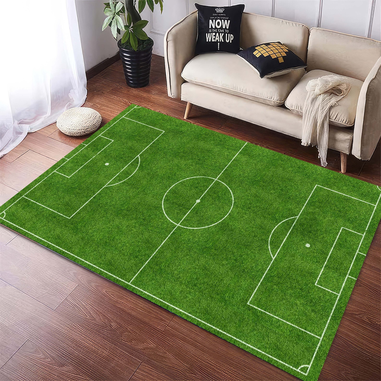 Green Soccer Field, Football Pitch Carpet, Football Field Gridiron ...