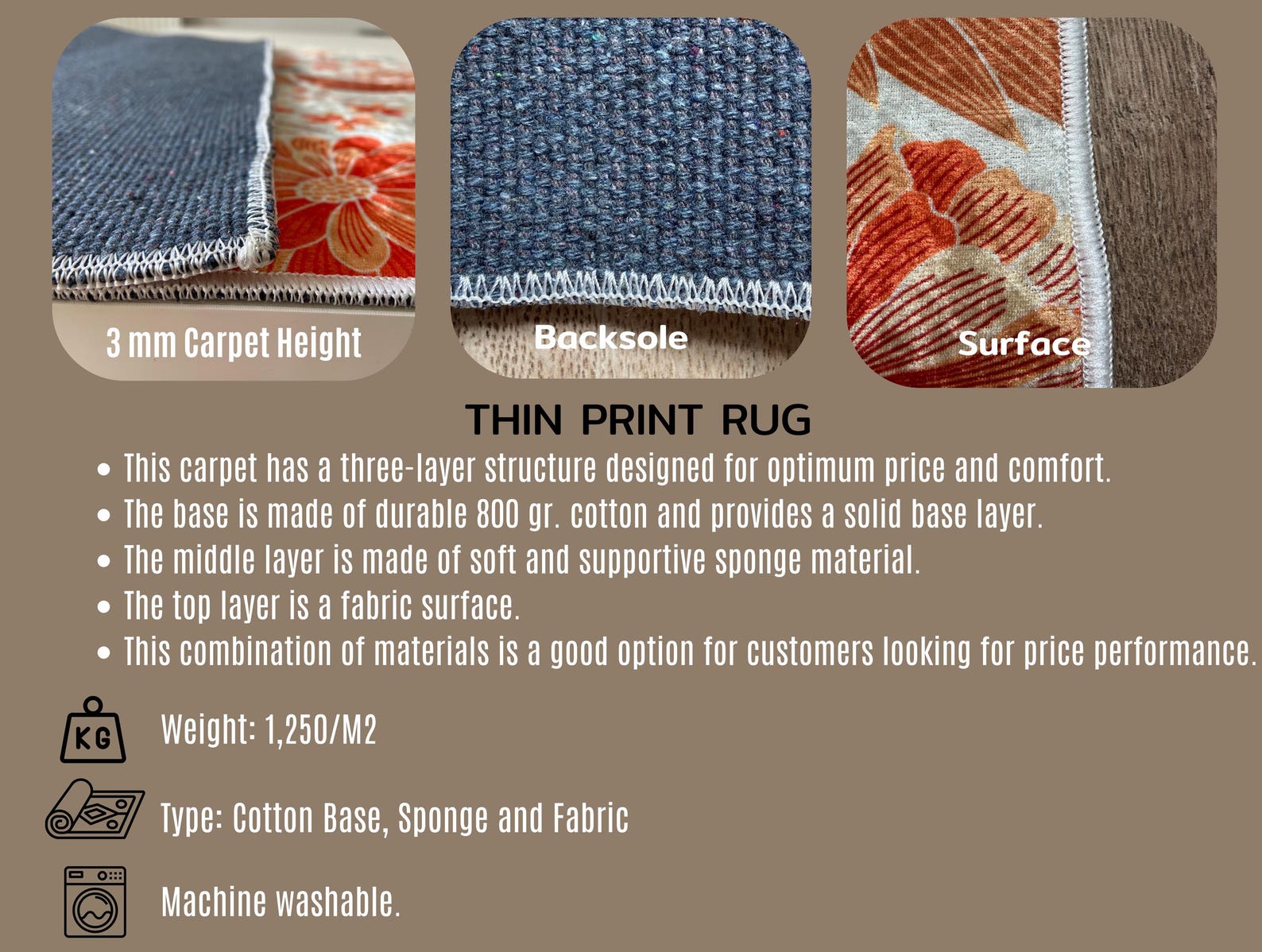 Truck Toddler Carpet Tractor Themed Kids Rug, Traffic Playroom Rug ...