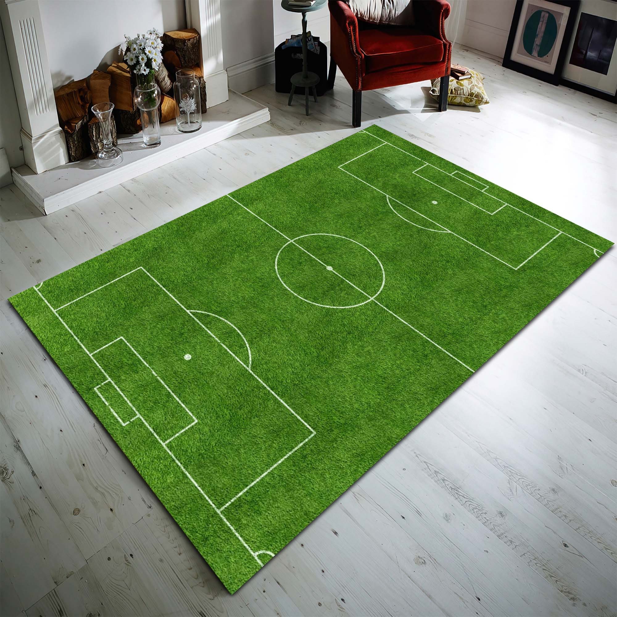 Green Soccer Field, Football Pitch Carpet, Football Field Gridiron ...