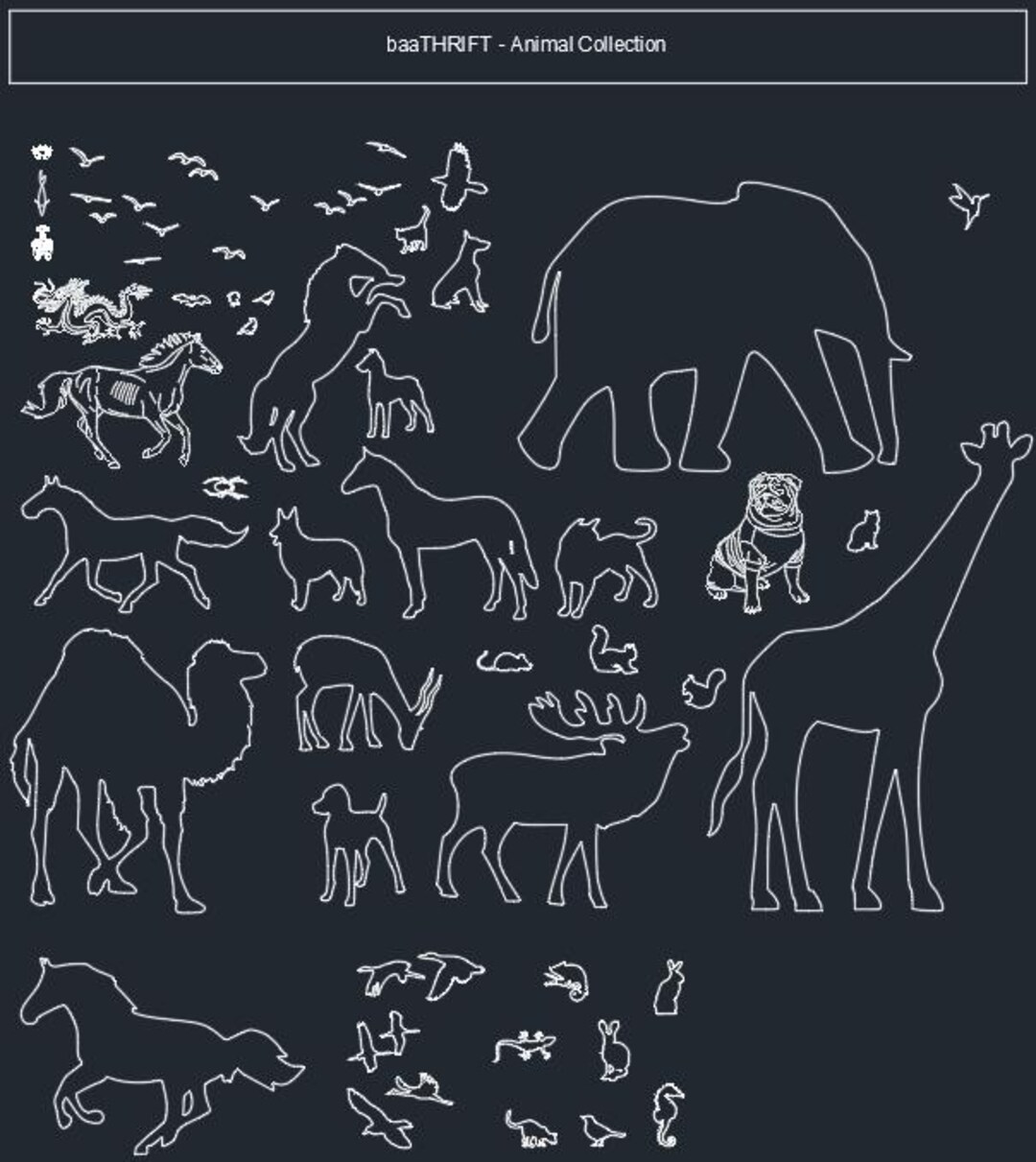 People and Animals CAD Blocks – 2D Architecture and Landscape Design ...