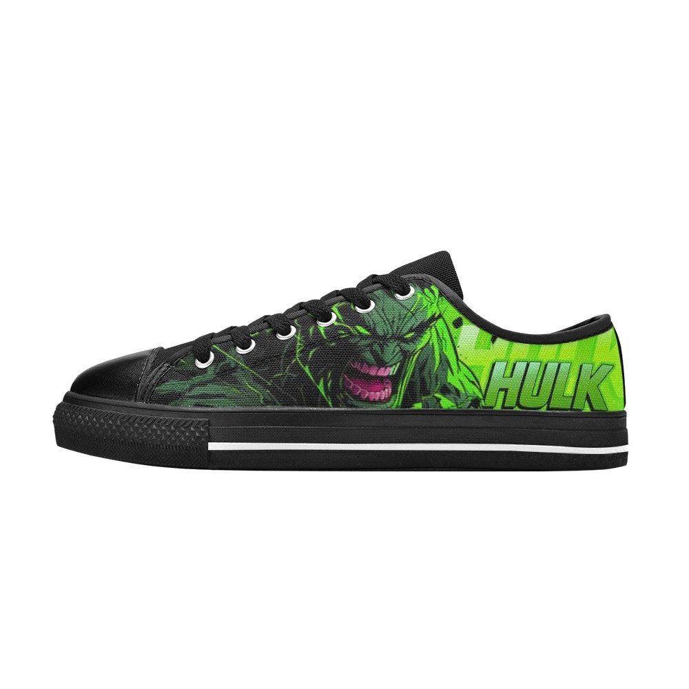 Hulk Custom Low Top Canvas Shoes for Men, Women and Kids - Etsy