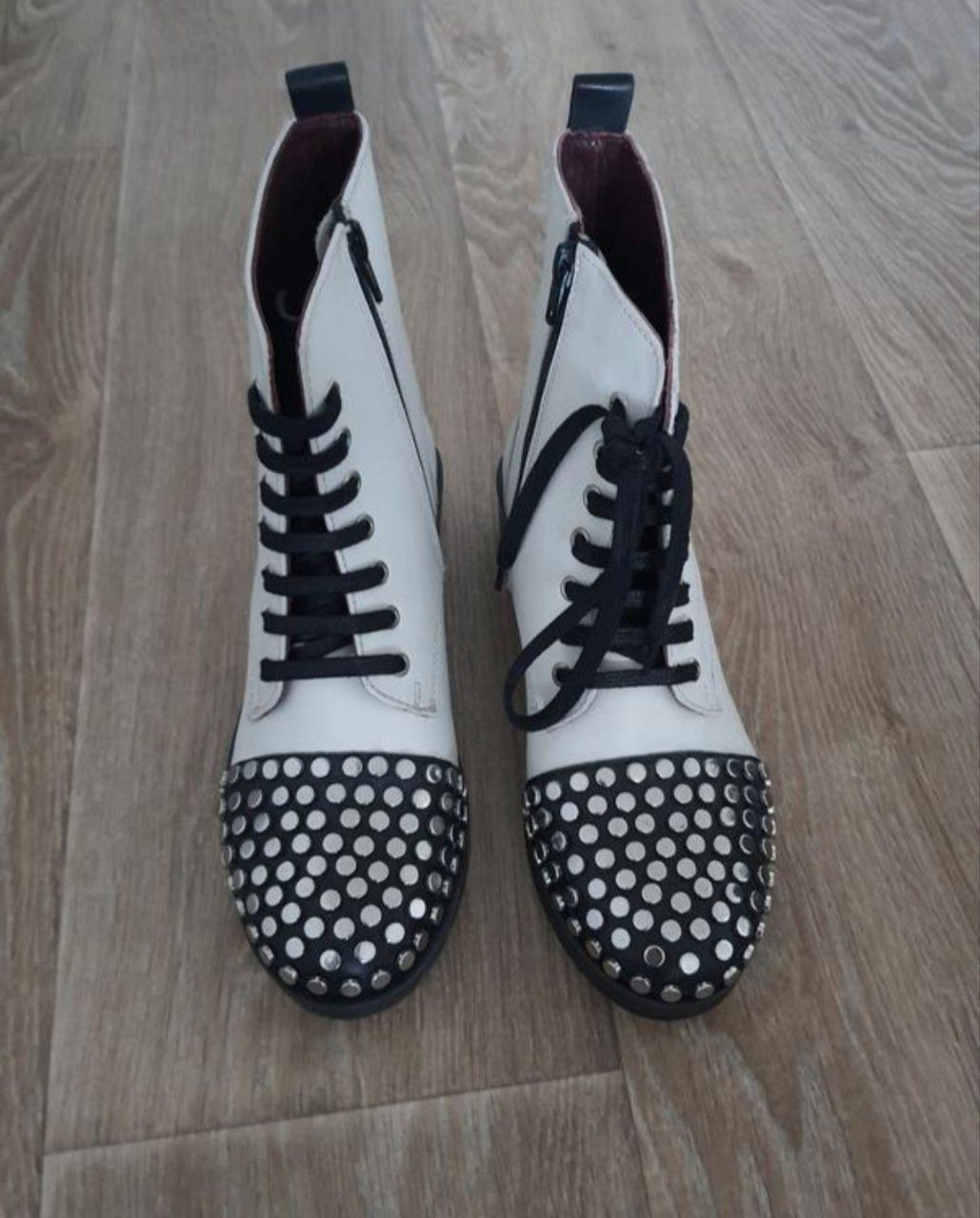 Leather Rocker-style Boots Genuine Leather and Unmatched Design - Etsy