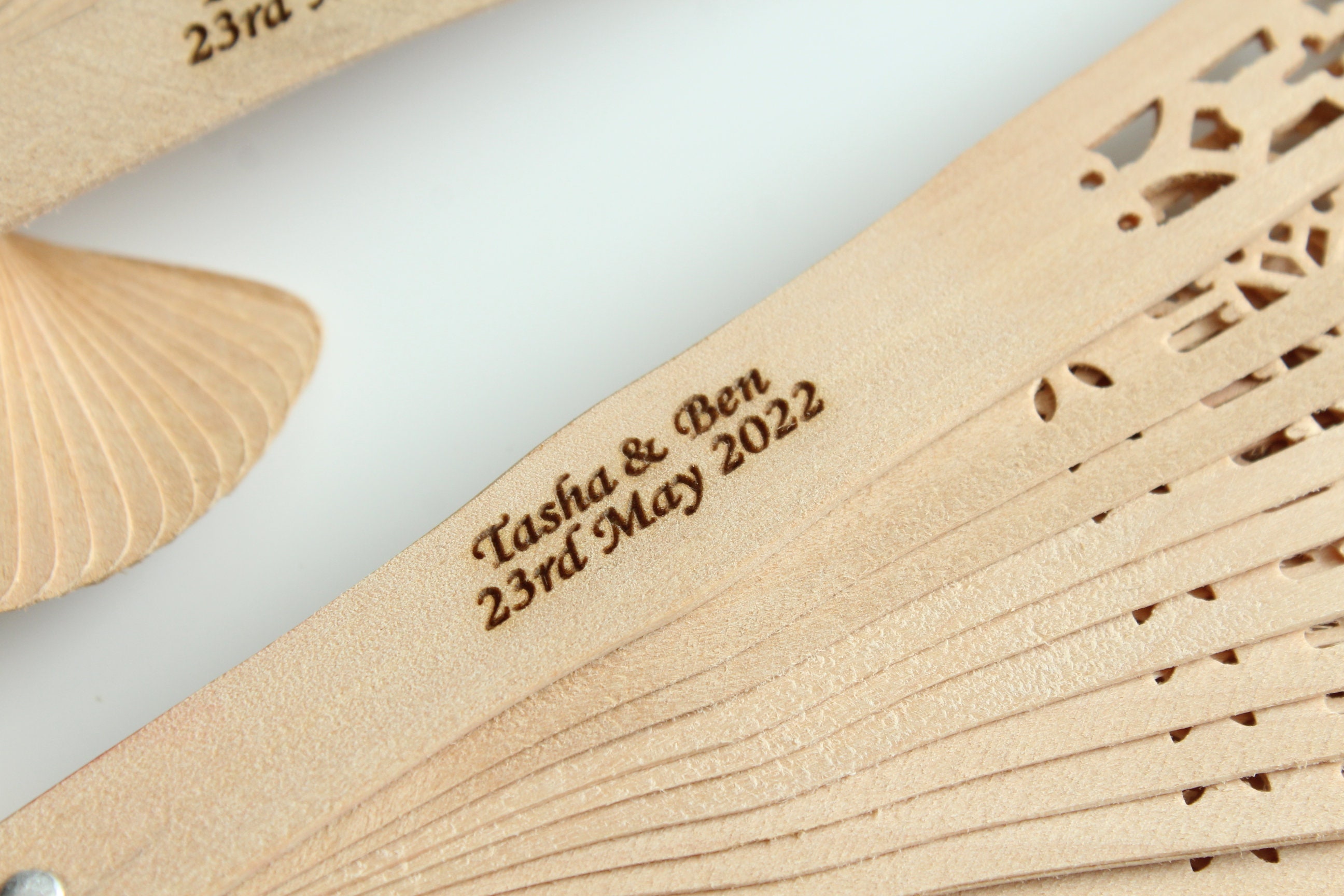 50 Pcs Personalized Wedding Fans, Wedding Favors for Guests Custom Hand ...