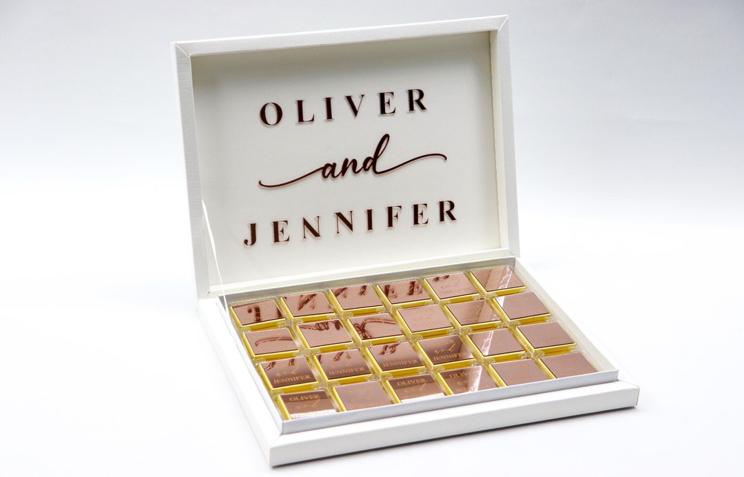 Personalized Wedding Chocolate, Bridal Shower Favors, Wedding Favors ...