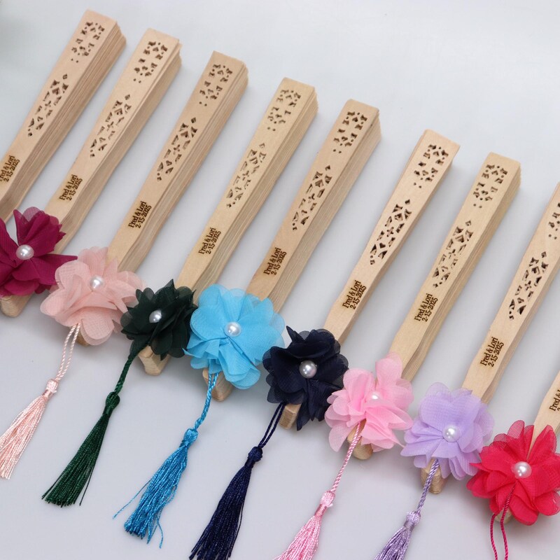 Personalized Fans - Etsy