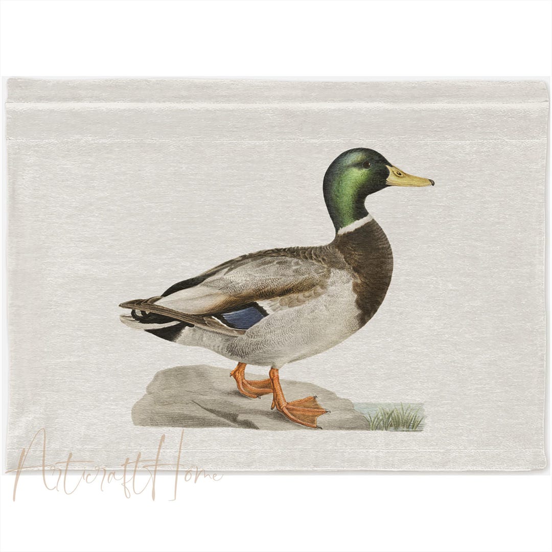 Woven Tapestry, Mallad Duck Tapestry, Home Decor, Wall Hanging, Wall ...