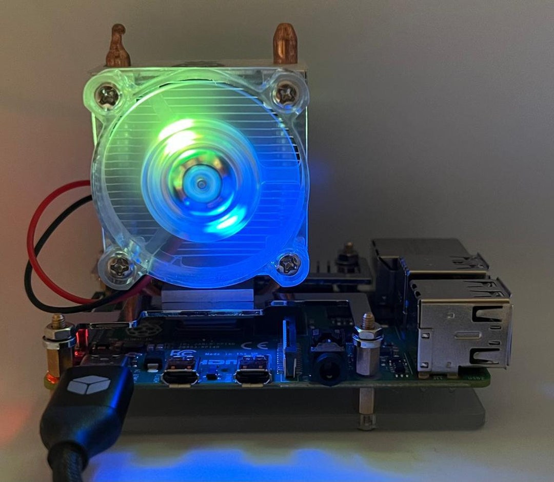 Raspberry Pi 4 Model B Ice Tower Cooler EU Stock - Etsy