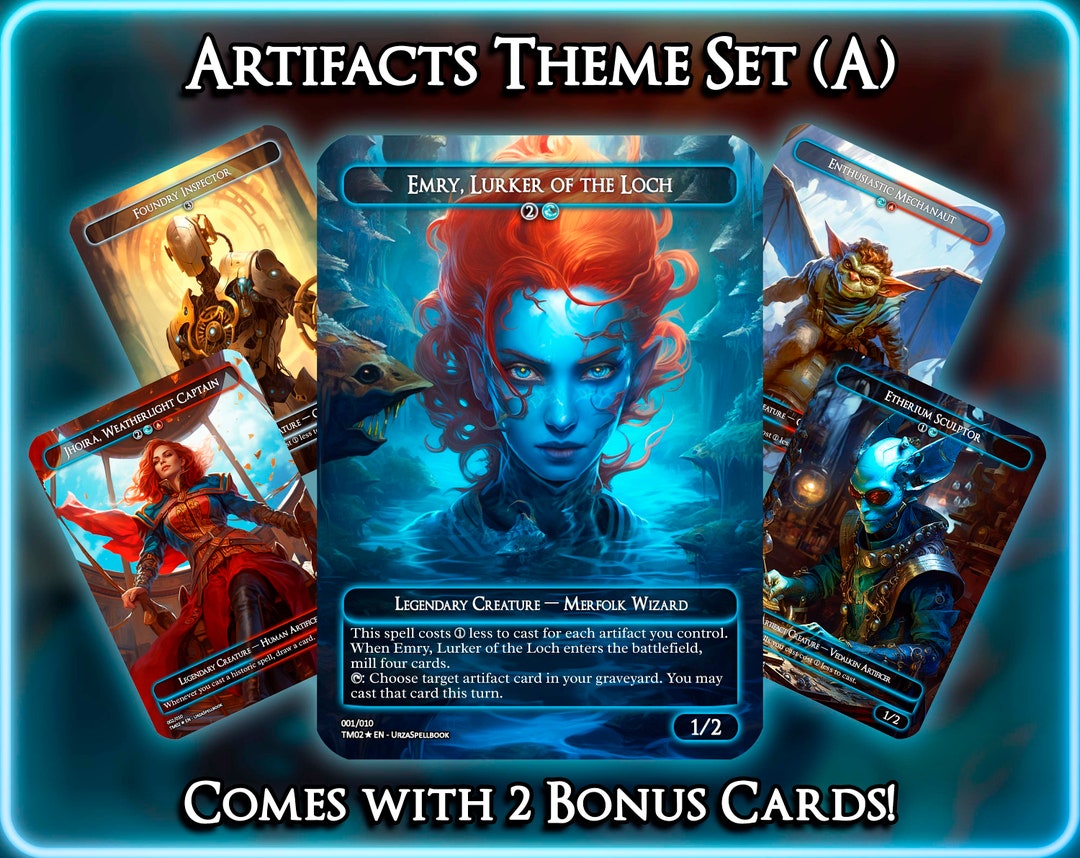 Artifacts Theme Set A Custom Magic Cards, EDH, Premium MTG Cards, Proxy ...